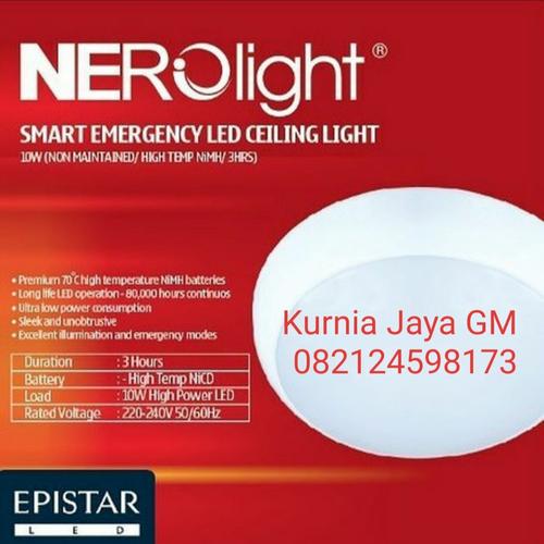 Jual NeroLight Smart Emergency LED Ceiling Light 10 watt /Emergency ...