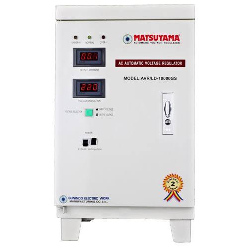 Jual Stabilizer Stavol AVR MATSUYAMA Stavolt 10000 Watt 10kva AVR/LD ...