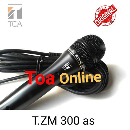 Jual Mic TOA CONDENSER ZM-300 AS Microphone TOA Original - Kota Bogor ...