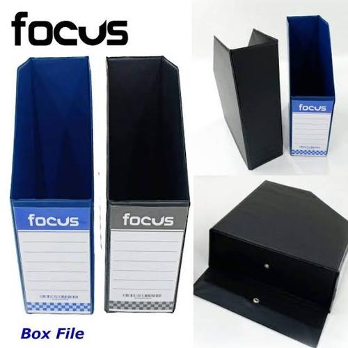 Jual Magazine Box File Folio Murah Hitam Biru Box File Focus per pc ...