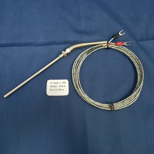 Jual Termokopel/Thermocouple model PCB-D tipe K/type K (Probe 5x100mm ...