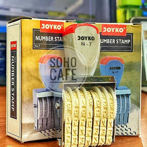 Jual Stempel Angka Number Stamp Merk Joyko N-7 - Kota Medan - Sohocafe ...