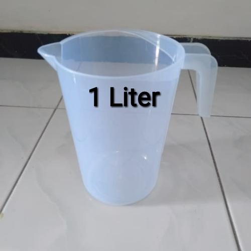 Jual Gelas Takar Ukur Takaran Plastik 1 liter TANTOS/Measuring Jug 1 ...