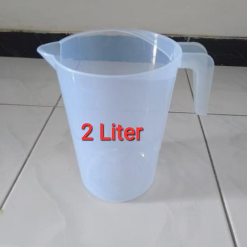 Jual Gelas Takar Ukur Takaran Plastik 2 liter TANTOS/Measuring Jug 2 ...
