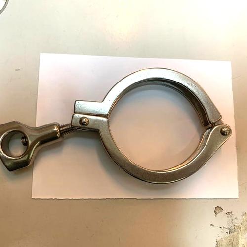 Jual Clamp ferrule sanitary 8 inch / Tri clamp foodgrade - Jakarta ...