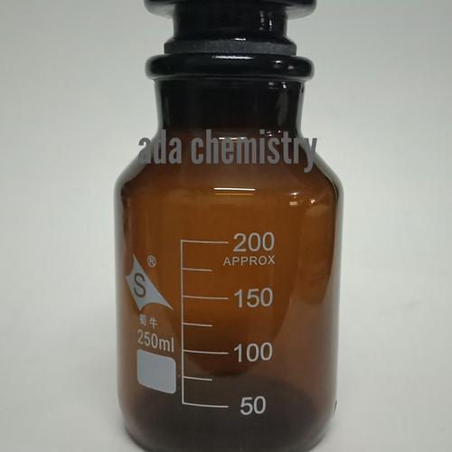 Jual Botol Reagent Coklat - Botol Sampel - Reagent Bottle CMB - 250 Ml ...