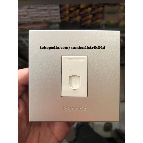 Jual Outlet telepon panasonic SILVER style out let telpon telfon ...