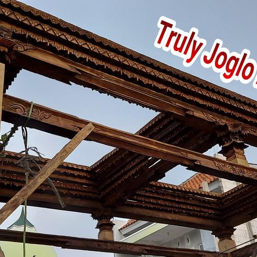 Jual JOGLO UKIR KUDUS ANTIK KAYU JATI soko 19cm gemuk buat rumah ...