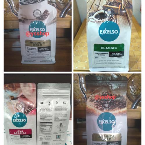 Jual Excelso BIJI Robusta Arabica Classic Java Arabica 200 gram ...
