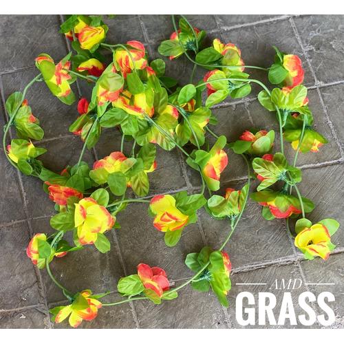 Jual Daun rambat bunga mawar lebar 5cm - Merah - Kab. Sidoarjo - AMD ...
