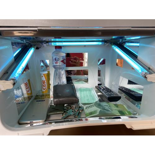 Jual UVC Box sterilizer (3 Lampu UVC 8watt) box sterilisasi / box uvc ...
