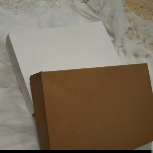 Jual box donat polos putih kotak kado polos box oleh oleh - Cokelat ...