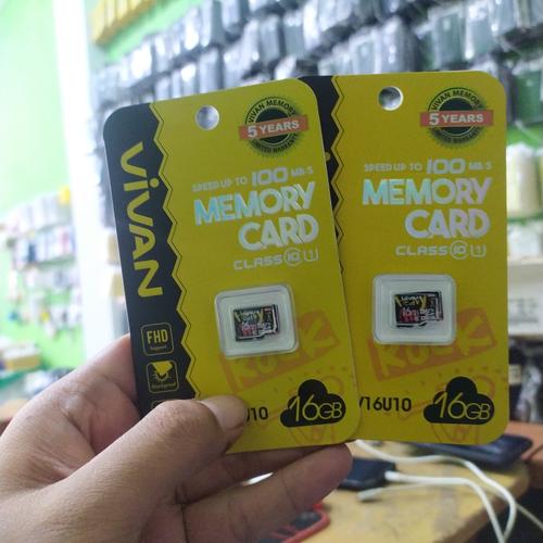 Jual Memory Card MMC VIVAN 16GB 100MB/S CLASS 10 16 GB - Kota Medan ...