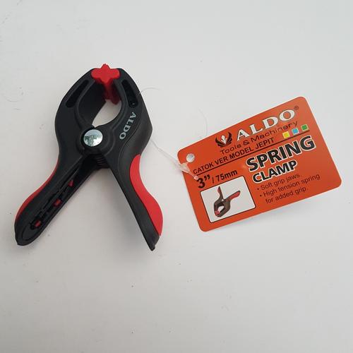 Jual Aldo Catok Jepit 3" spring clamp klem jepit kayu 3 inch - Kota ...
