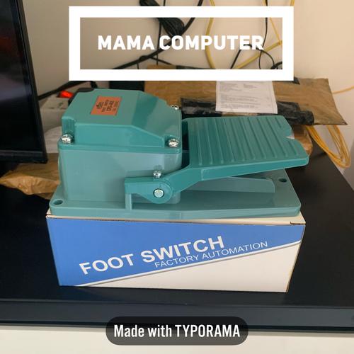 Jual Foot Switch CFS-402 SFM-1 FORT Pedal Saklar Injak Kaki Mesin Merk ...