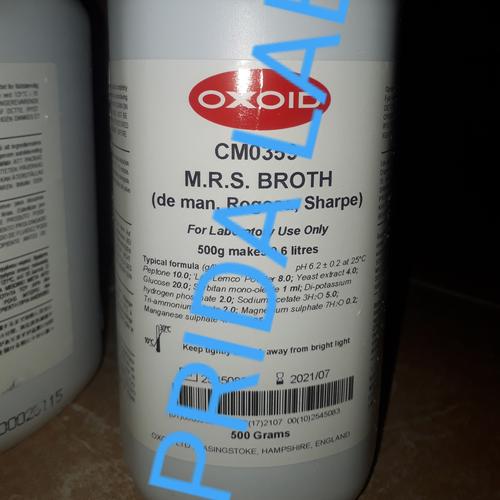 Jual MRS Broth Oxoid cm0359 - Jakarta Pusat - prida lab | Tokopedia