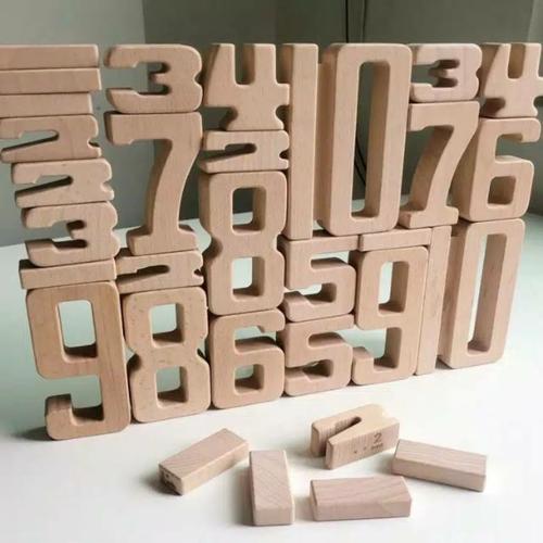 Jual Montessori Number Blocks / Wooden Math Blocks / sumblox replica ...