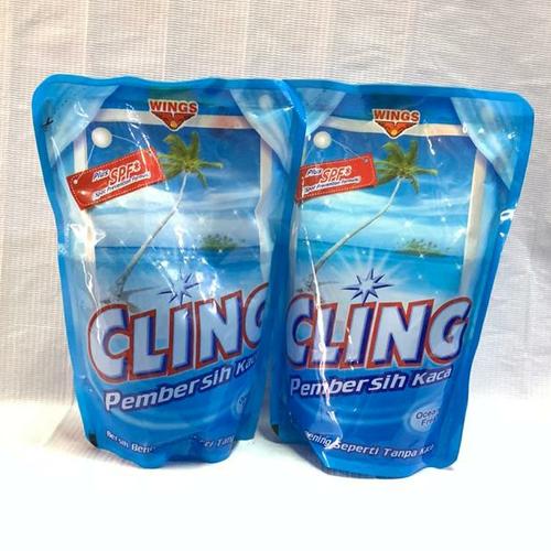Jual Cling Pembersih Kaca Refill 425 ml - Biru Muda - Jakarta Selatan ...
