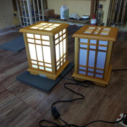 Jual Table Shoji lamp minimalist - Kain - Kab. Bekasi - KayukuProject ...