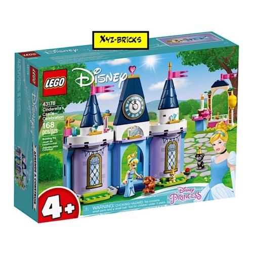 Jual LEGO 43178 - Disney Princess Cinderella’s Castle Celebration - Kab ...