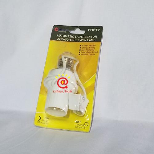Jual Fiting Fitting Lampu Sensor Cahaya / Fitting Sensor Cahaya Kaiser ...