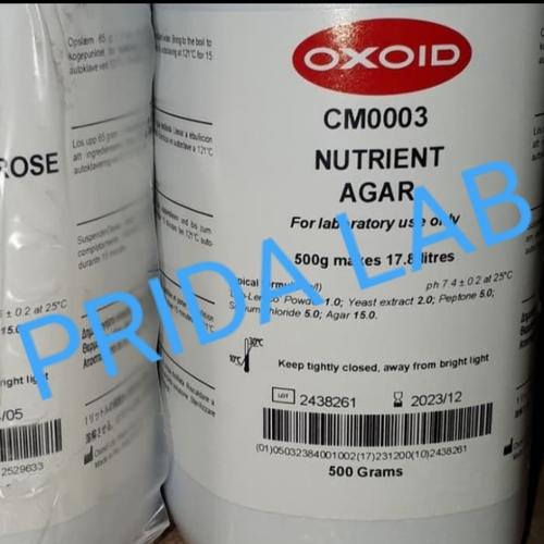 Jual Bahan Kimia PA Microbiology NUTRIENT AGAR (NA) OXOID CM0003B 500 ...