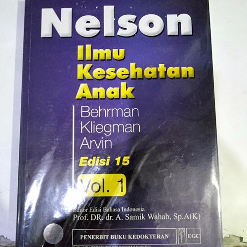Jual NELSON ILMU KESEHATAN ANAK VOL 1 EDISI 15 - Kota Bandung - toko ...