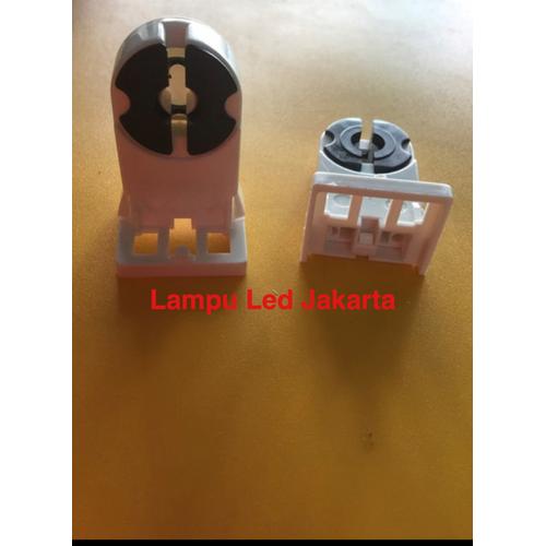Jual Fitting lampu TL / T8. Fitting / kaki lampu T8, 1set dapat 2pcs ...