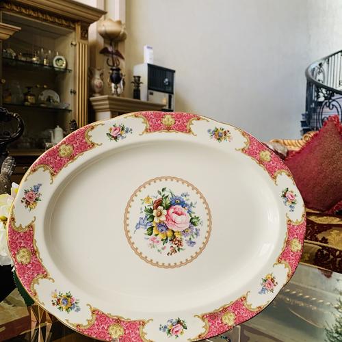 Jual Piring saji / Royal Albert / Lady Caryle / Oval / 43 cm / mewah ...