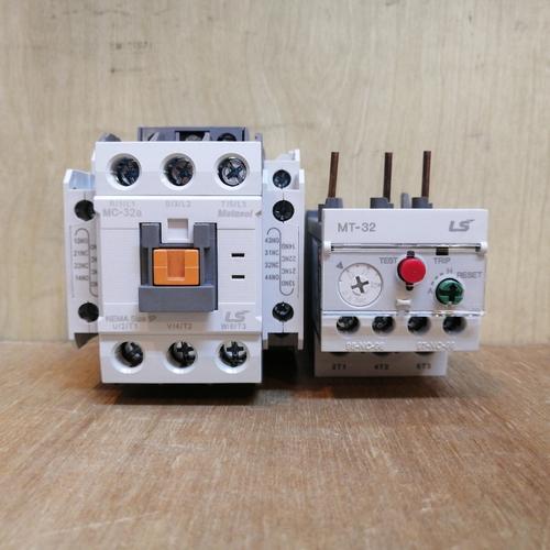 Jual contactor LS mc-32A 220v + overload LS mt-32 - Jakarta Barat ...
