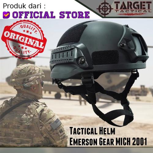 Promo Helm Helmet Tactical Emerson MICH 2002 New Airsoft TNI POLRI ...