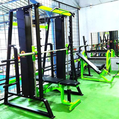 Jual Alat Gym Paket Smith Machine (Bangku adjustable dan stik) - Kota ...