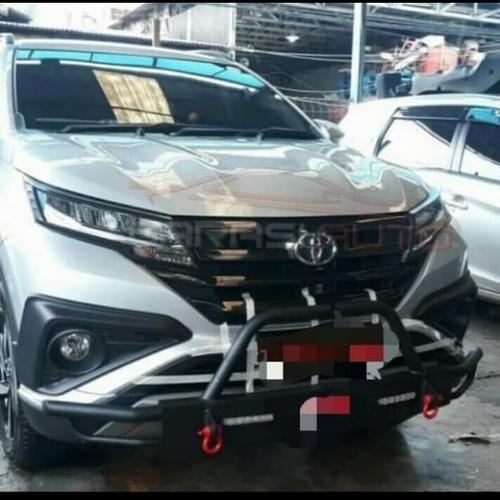 Jual Towing tanduk euro class pengaman bumper depan All new Rush ...