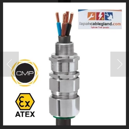 Jual Cable Gland Exproof CMP 20 E1FW 1/2" swa armour brass nickel hawke - Jakarta Selatan ...