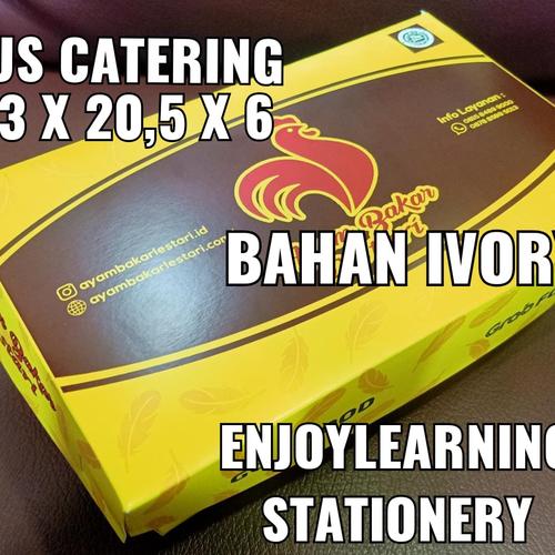 Jual BOX NASI kertas custom - Jakarta Utara - enjoylearning stationery ...