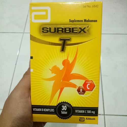 Jual SURBEX-T SUPLEMEN UNTUK MEMELIHARA DAYA TAHAN TUBUH ISI 30 CAPS ...