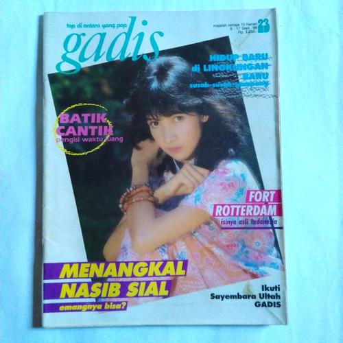 Jual Majalah GADIS No.23 Sep 1986 Cover SANTI - Kota Tangerang Selatan - zagabookz | Tokopedia