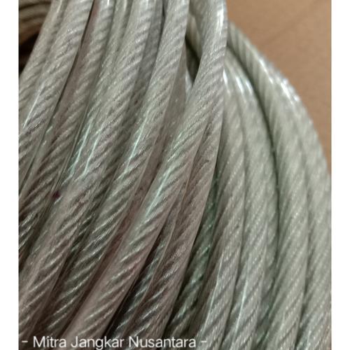 Jual Wire Rope PVC / Seling PVC / Kawat Seling PVC Galvanized+PVC 8 x 10 mm - Jakarta Timur ...