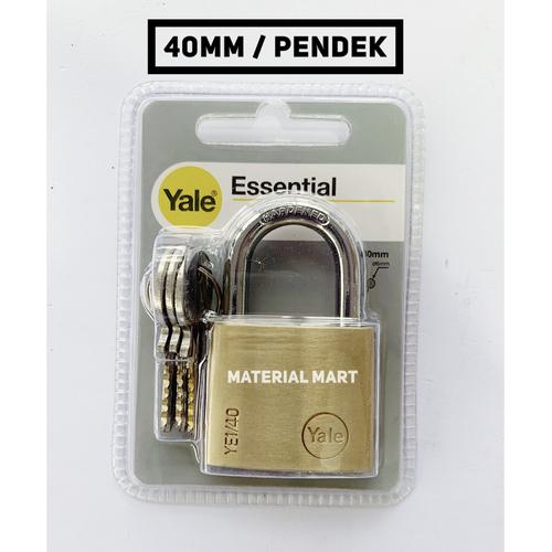 Jual Gembok YALE ASLI | Gembok 40mm Pendek | 40 mm | 50mm | 50 mm ...