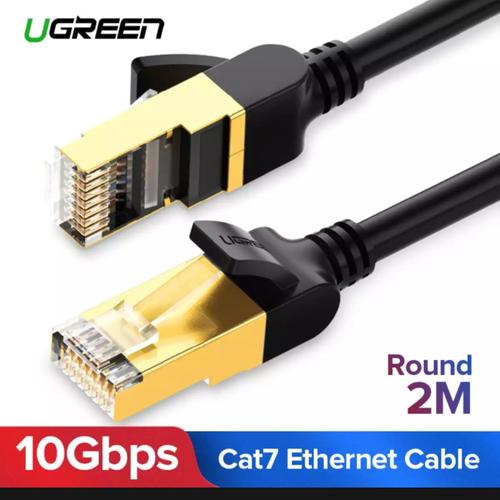 Jual UGREEN kabel LAN Ethernet cable cat7 cat 7 round 2 meter 2m ...