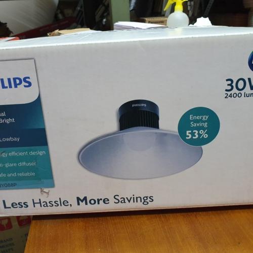 Jual lampu gantung gudang pabrik industri highbay led philips 40w 40 ...