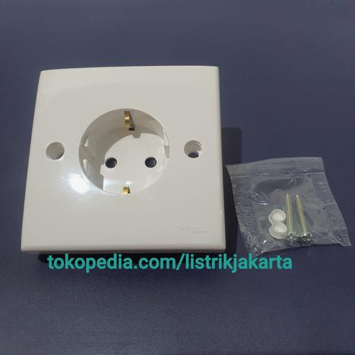 Jual Stop Kontak CLIPSAL SCHNEIDER Type S Classic E426_16S_WE_G3 Inbow ...