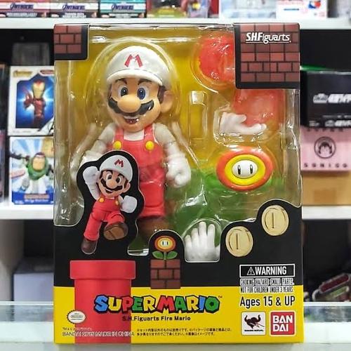 Jual Bandai SHF Fire Mario - Super Mario Bros S.H.Figuarts - Kota ...
