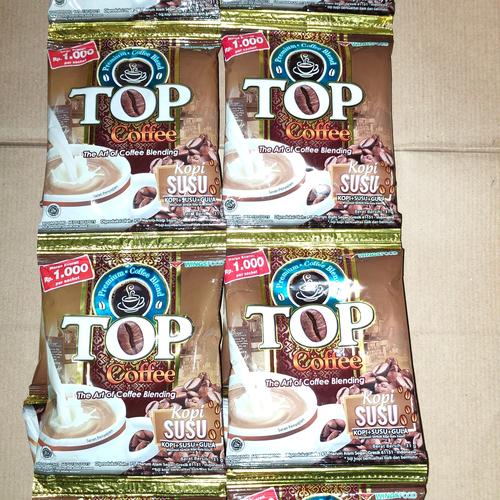 Jual TOP COFFEE KOPI SUSU GULA RENCENG (ISI 12 SACHET) - Kota Surabaya ...