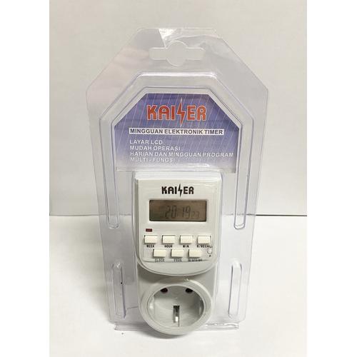 Jual Stop Kontak Timer Digital Kaiser - Jakarta Barat - PD Jaya | Tokopedia