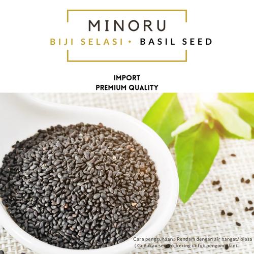 Jual Biji selasih / basil seed import kualitas premium 15 gram merk ...