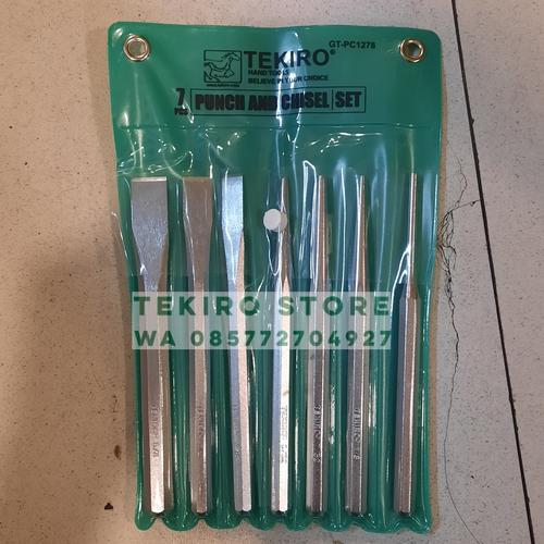 Jual TEKIRO pahat set 7 pcs / punch & chisel set - Jakarta Barat ...