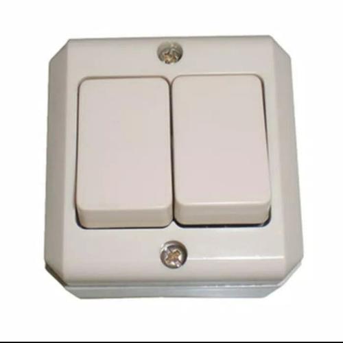 Jual saklar BROCO seri double switch OB OUTBOW TEMPEL - Kota Bekasi ...