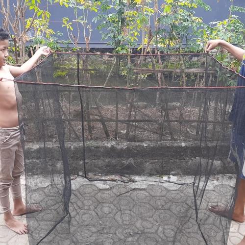 Jual jaring keramba ikan ukuran 1 meter x 1 meter - Hijau - Kab ...