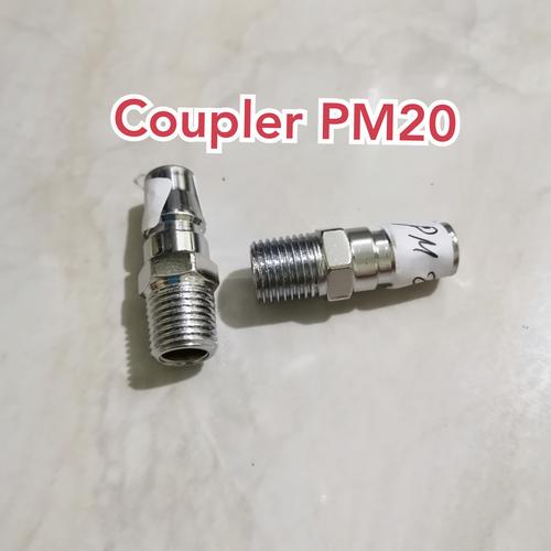 Jual quick coupler PM 20 sambungan selang kompresor PM20 quick coupler ...